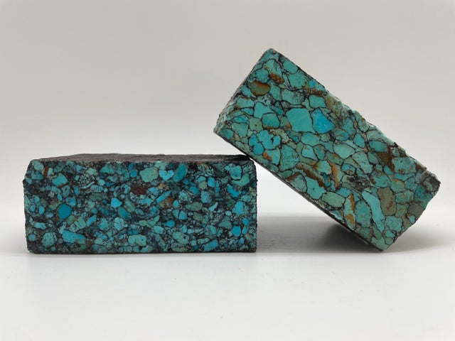 Pressed Composite Bricks | Kingman Turquoise