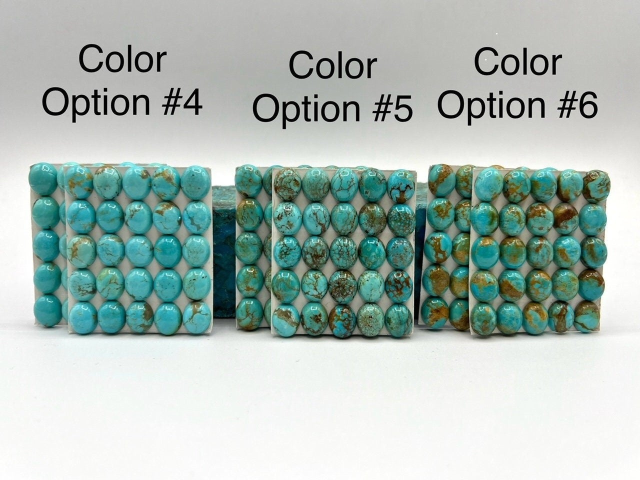 Kingman Turquoise 10x12mm Oval Cabochons | Kingman Turquoise