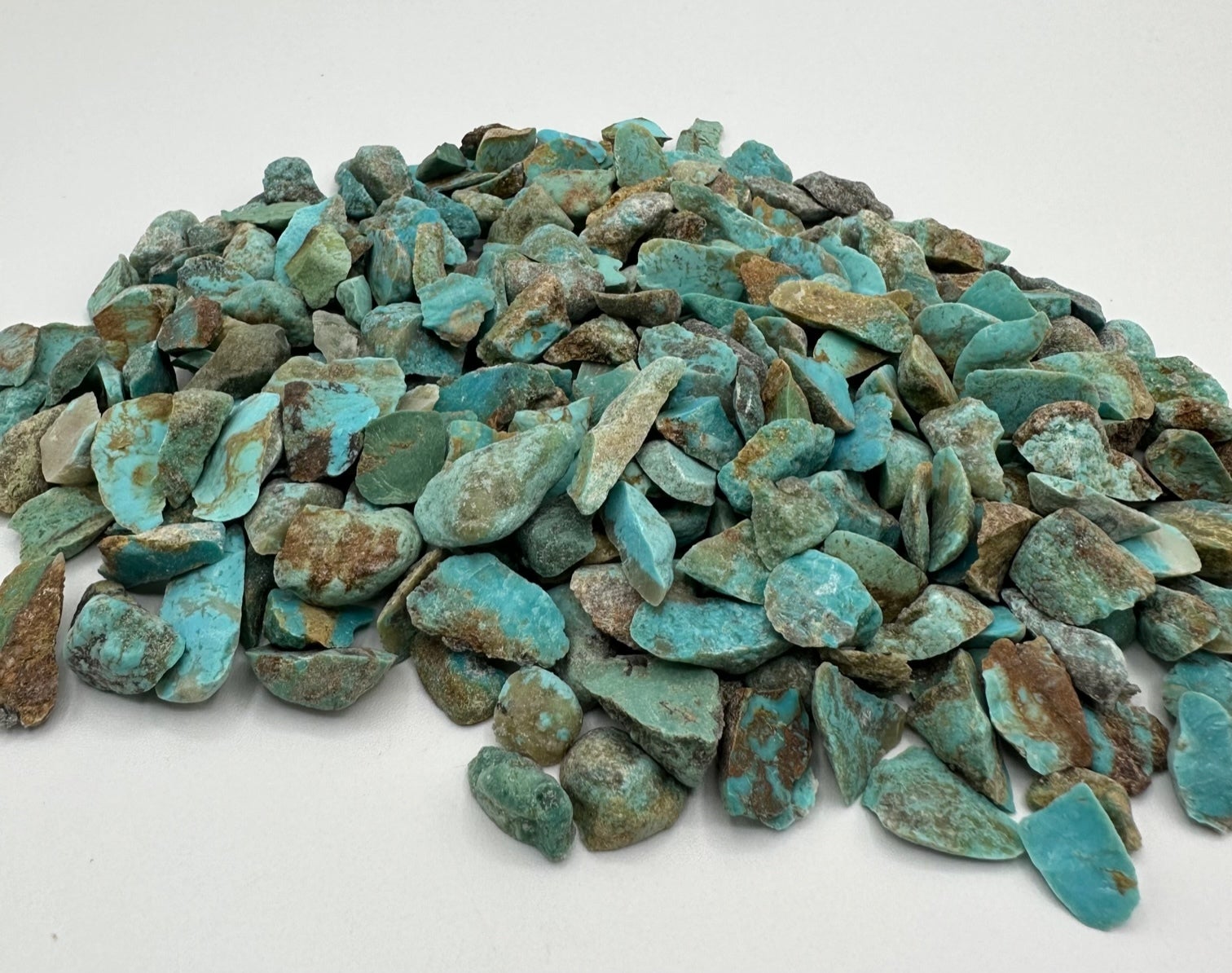 Kingman Turquoise Floor Chips | Colbaugh Processing, Inc.
