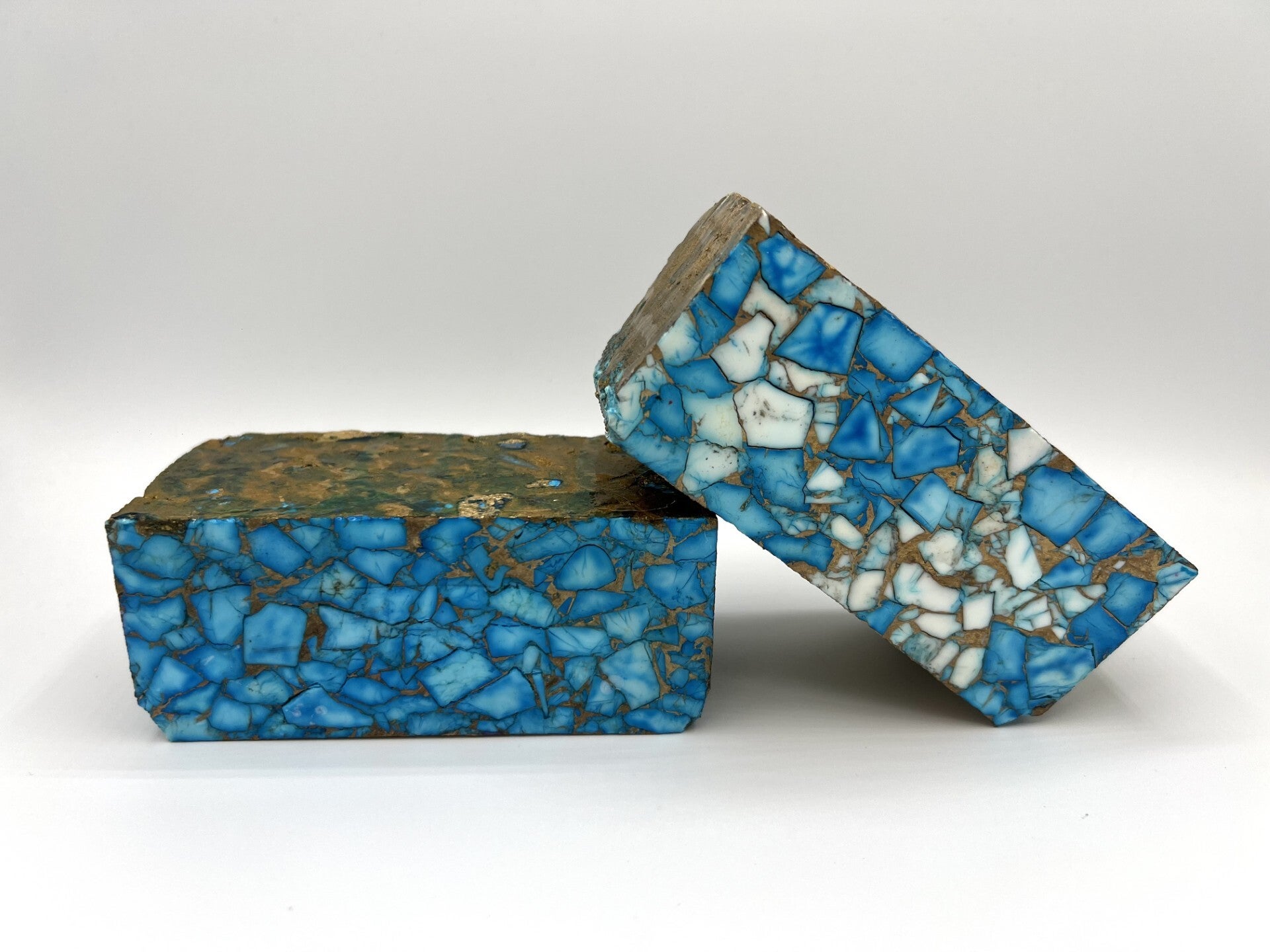 Blue Dahlia Composite Brick | Kingman Turquoise